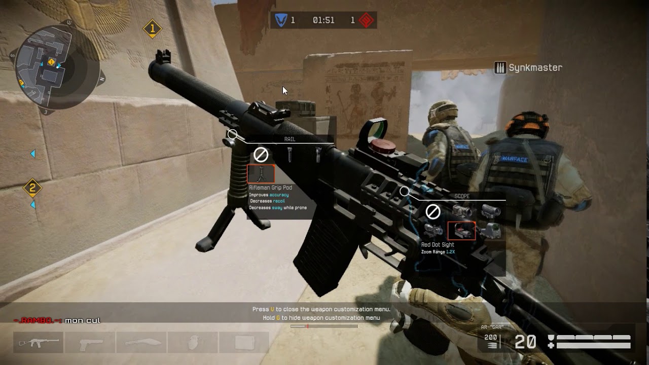 Warface | Lvl 28 reach to rank 1 in ranked match !! - Al7anon - YouTube