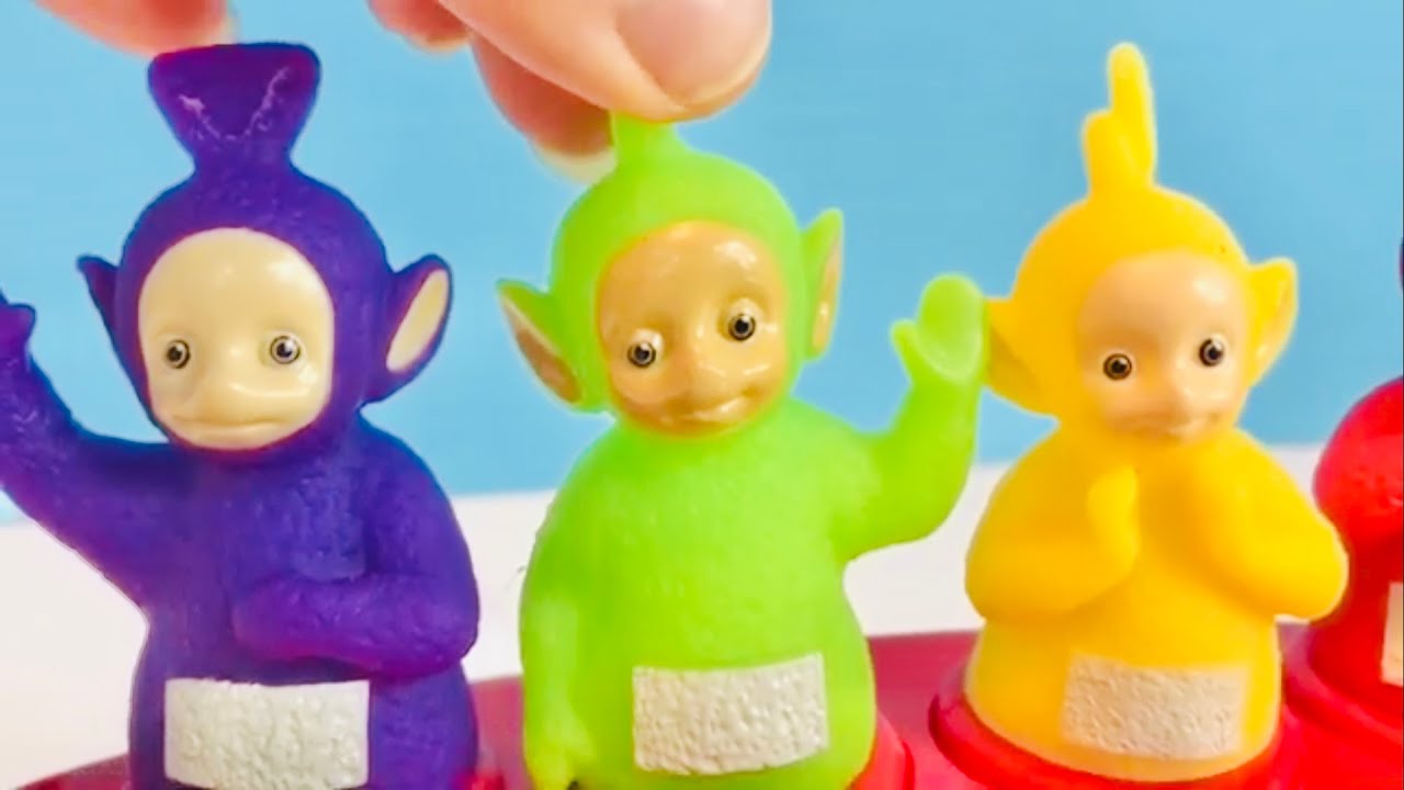 TELETUBBIES Piano TOY STORY Fruit Juice and PEPPA PIG Giant DINOSAURS ...