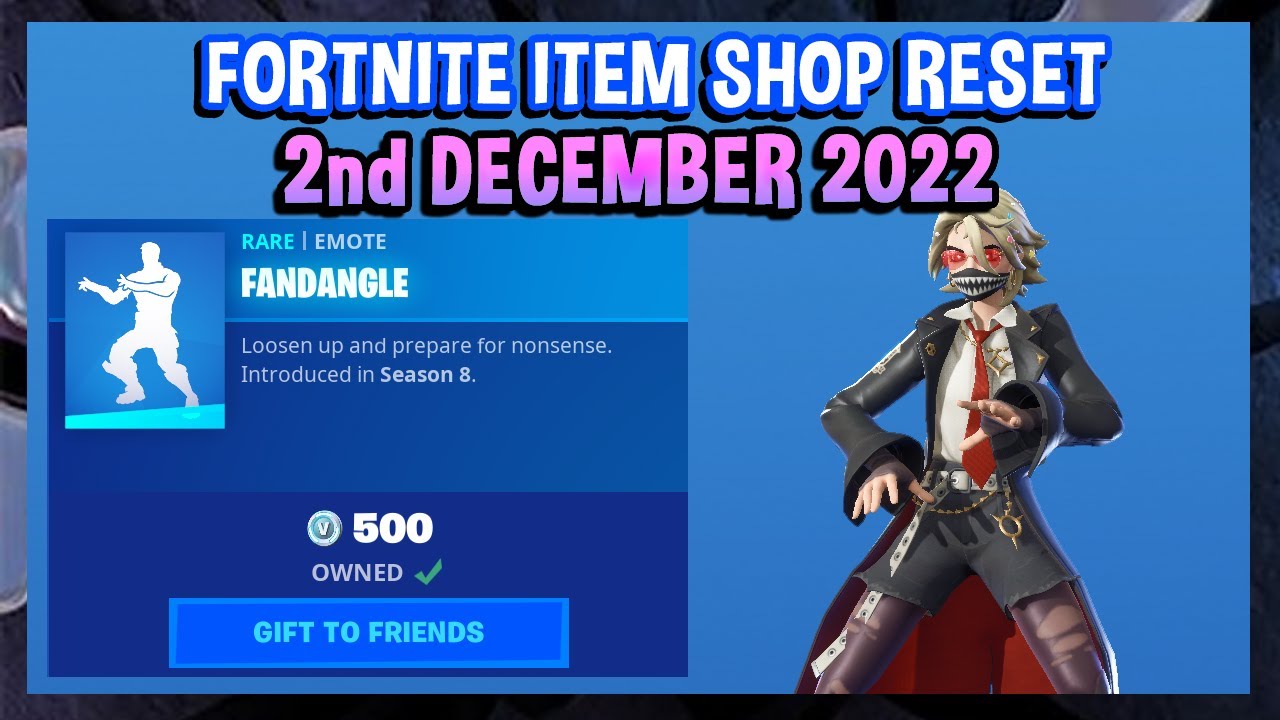 *RARE* FANDANGLE EMOTE + LAST SHOP OF CHAPTER 3! (Fortnite Item Shop ...