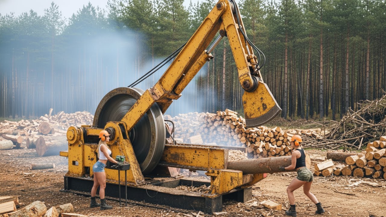 10 Amazing Homemade Wood Cutting Tools Made by American Farmers ...