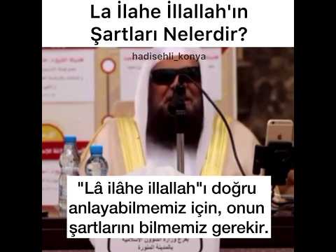 La İlahe İllallah'ın Şartları Nelerdir? | Şeyh Sâlih es-Suhaymî #kuran #sünnet #tevhid #şirk #bidat