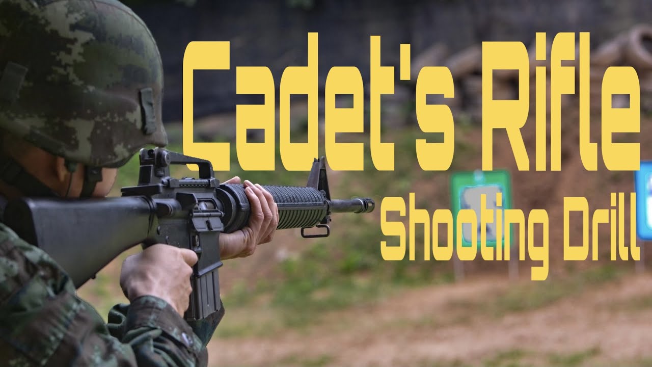 Cadet’s Rifle Shooting Drill | ภารกิจยิงปืนท่ามาตรฐาน 5 ท่า - YouTube