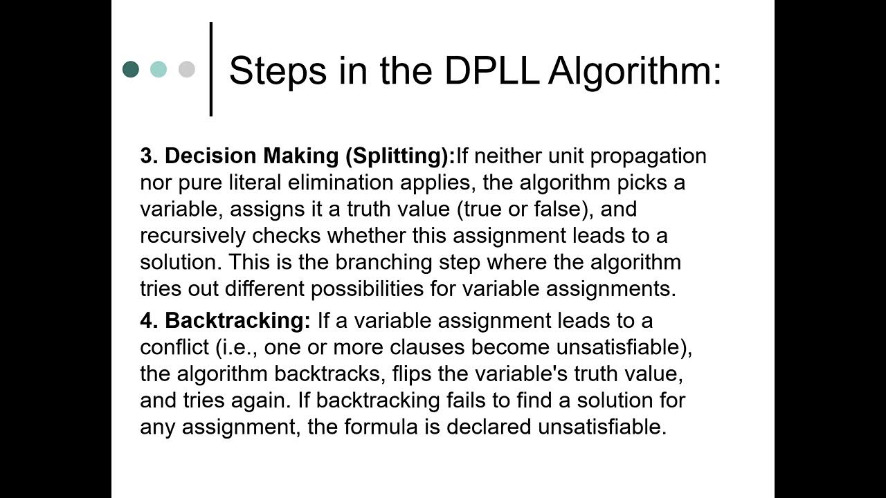 22AM301 AI UNIT 3 DPLL ALGORITHM by Monisha M AP AIML - YouTube