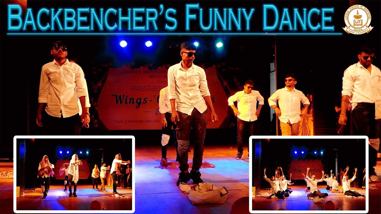 Funny dance show by backbenchers at fresher's party In Lakshya ...