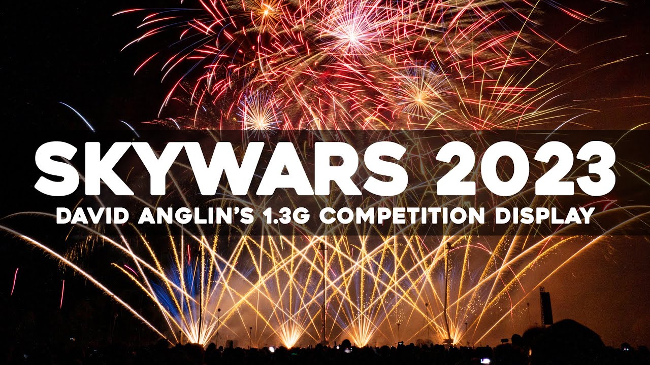[4K] David Anglin + RKM Firework's 1.3G Competition Display - !!SkyWars ...