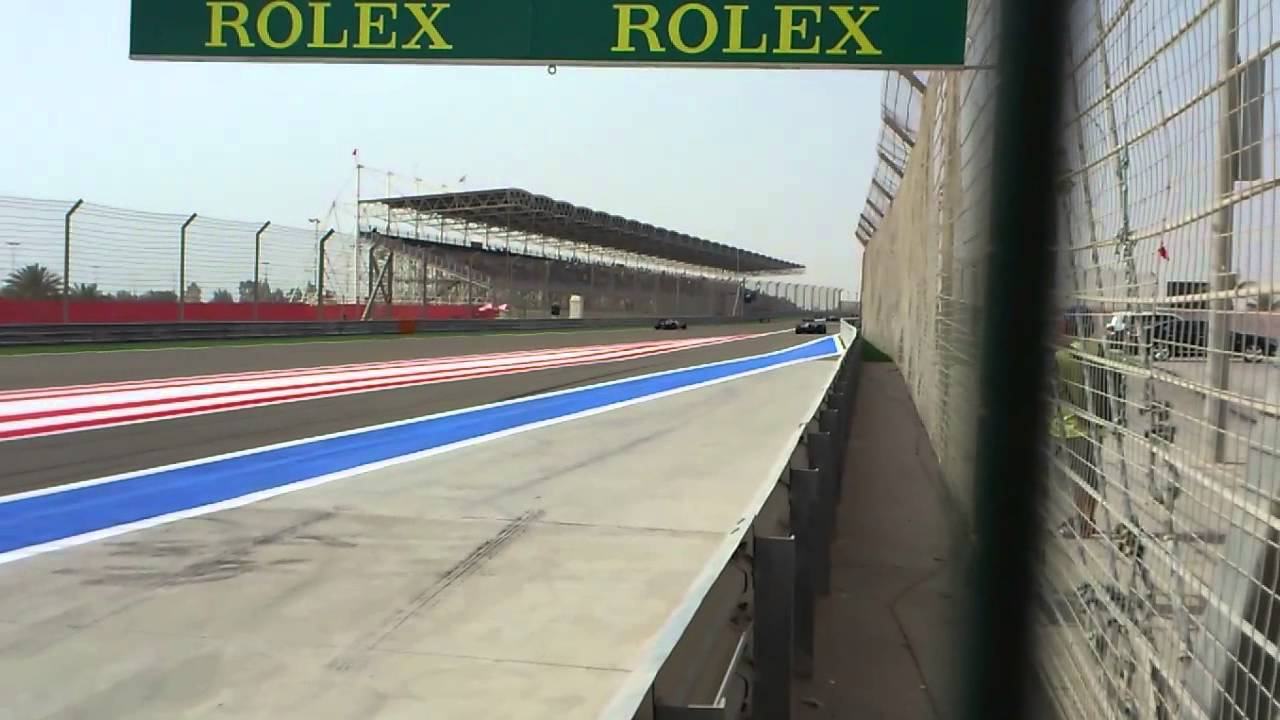 P2 Bahrain GP out of the pit lane - YouTube