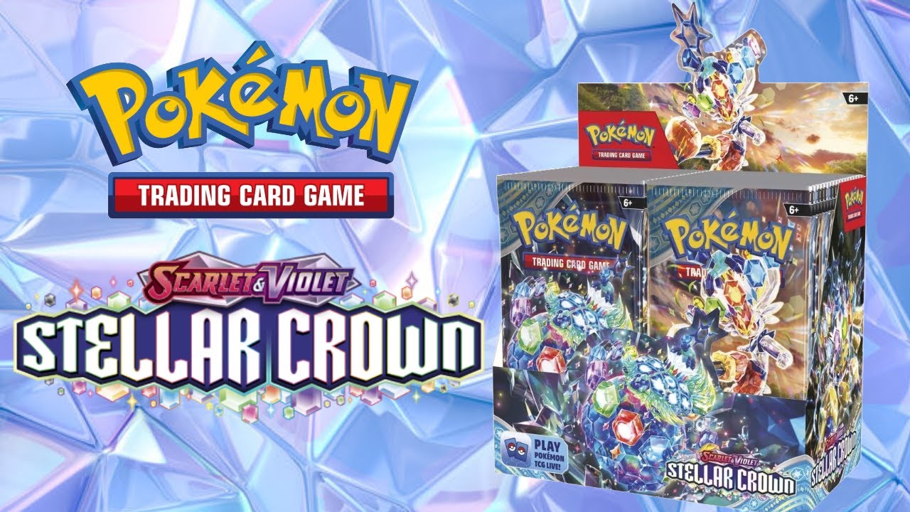 NEW SET, GREAT BOX! Opening a Pokémon Stellar Crown Booster Box! - YouTube