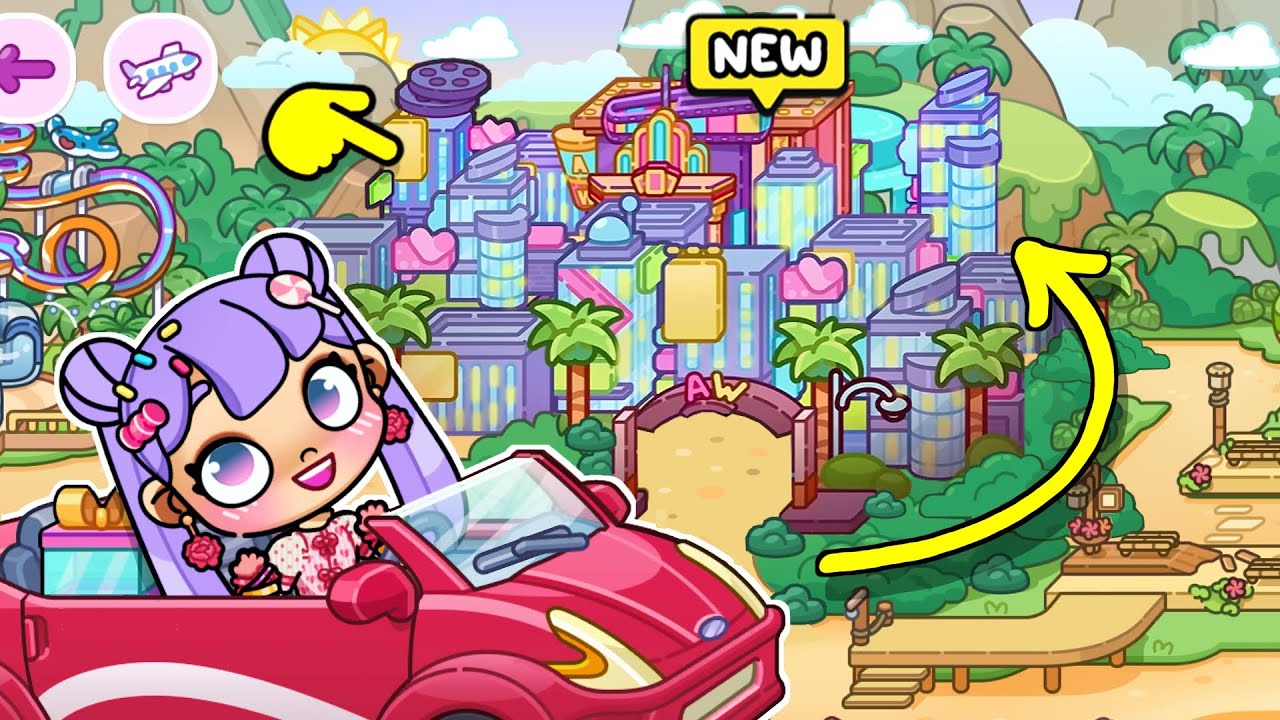 NEW CITY "STARDUST" IN AVATAR WORLD // CANDY LOVE - YouTube