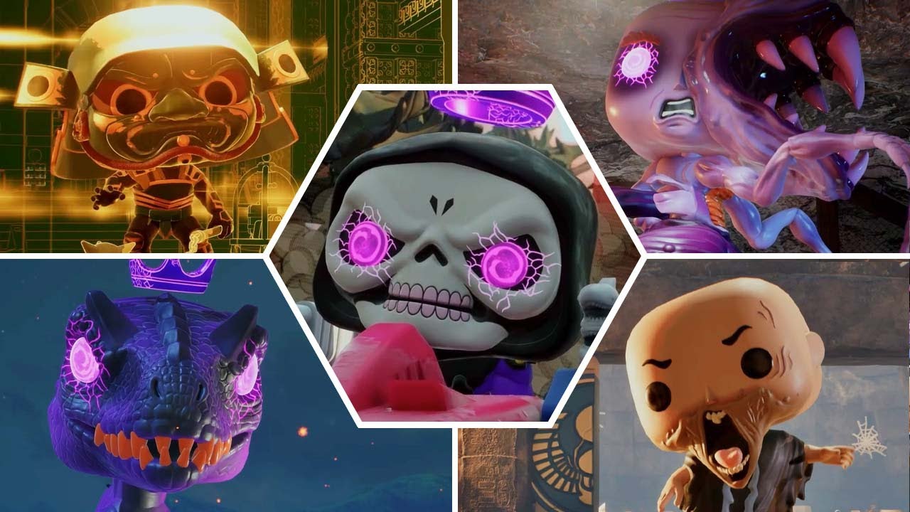 Funko Fusion - All Boss Fights & Cutscenes (Main Story & Secret Cameos ...