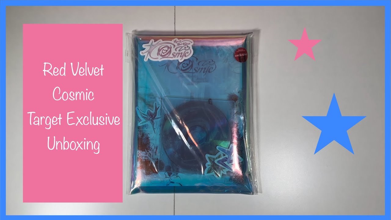 Unboxing: Red Velvet Cosmic Target Exclusive - YouTube