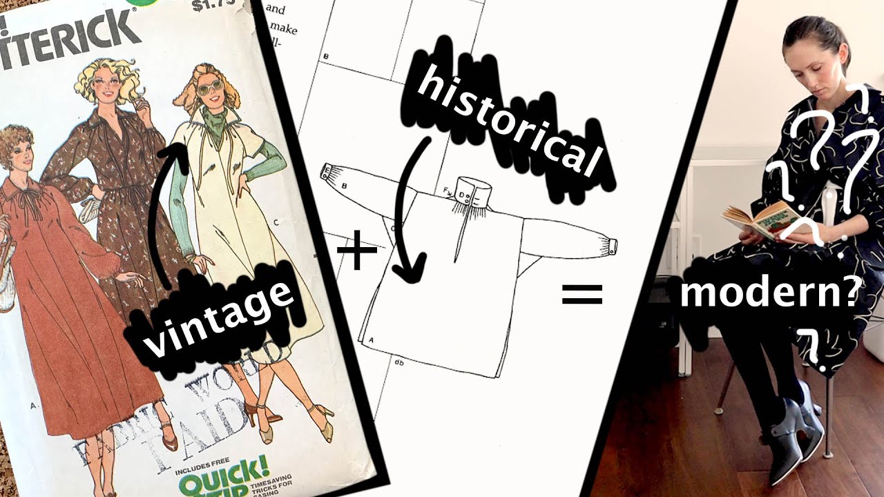 I sewed a vintage pattern using historical techniques, and created my ...