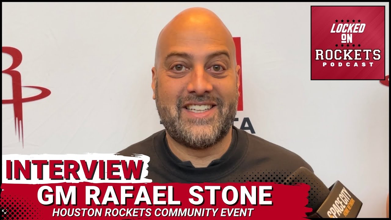 Rafael Stone | Houston Rockets Media Availability | 2024-2025 NBA ...