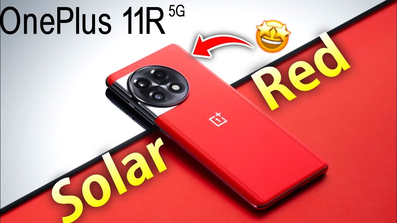 Oneplus 11R 5g Solar Red Fast Look ⚡ 18GB RAM + 512GB Storage | Killer ...