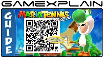 Mario Tennis Open QR Codes - YouTube