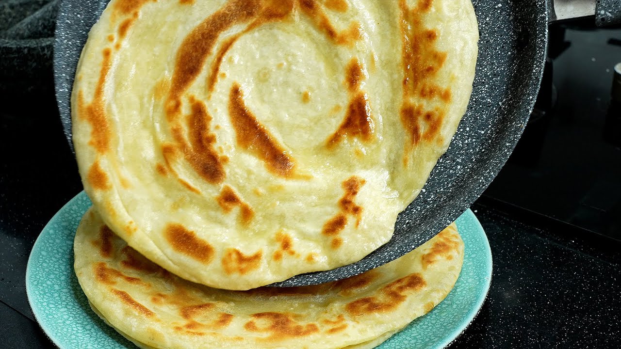 If you have FLOUR, WATER and SALT at home - Flatbread for dinner ...