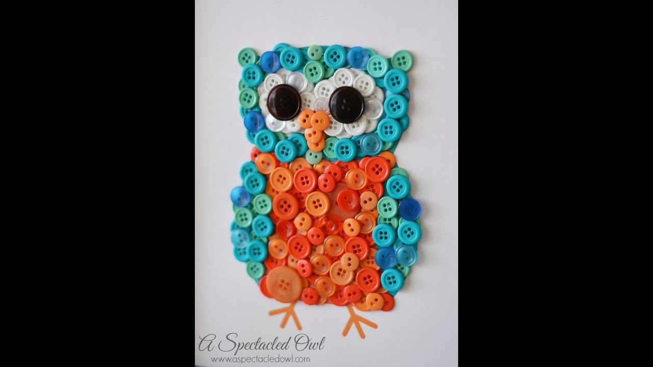 Buttons Art- Compilation of amazing, beautiful button paintings | Tranh ...