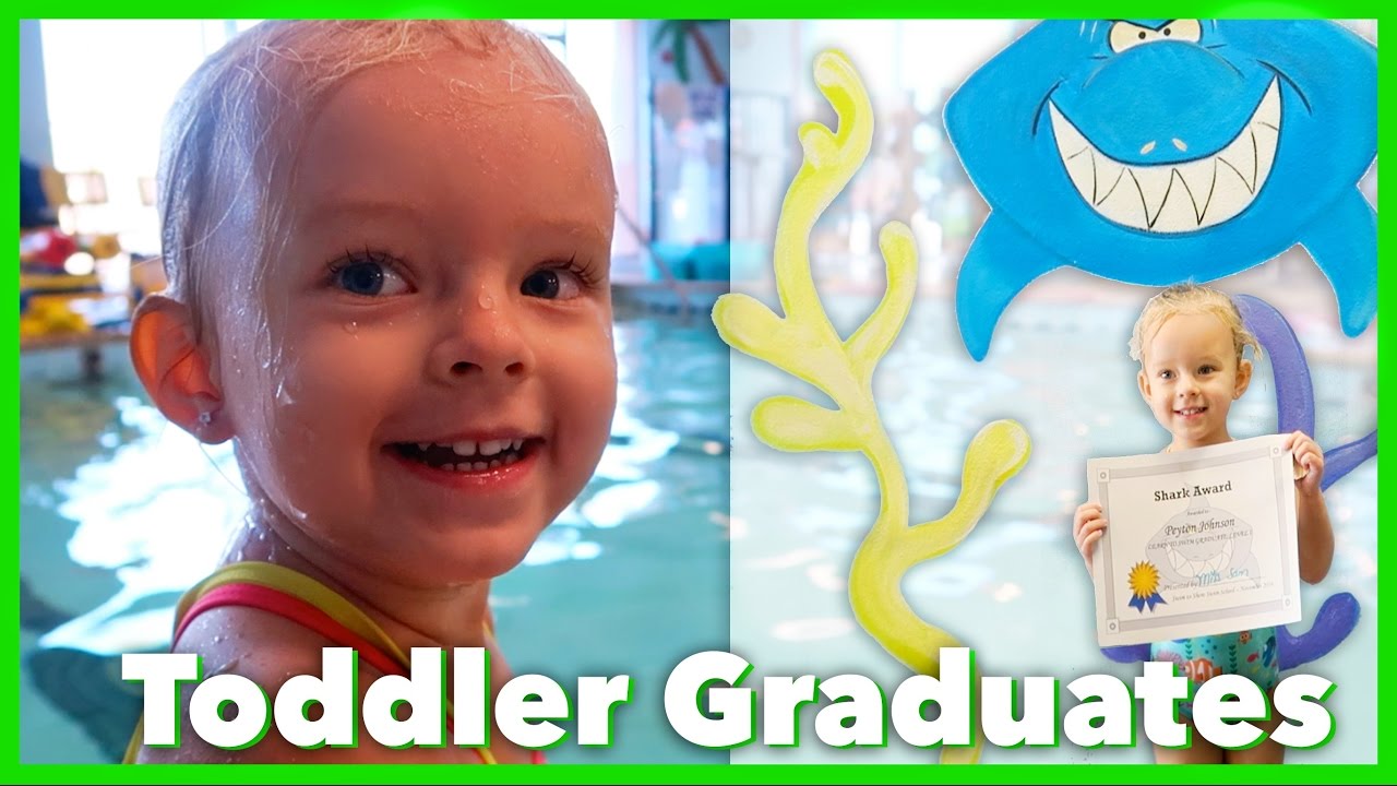 🎓 TODDLER GRADUATES SWIM SCHOOL! 🏊 - YouTube
