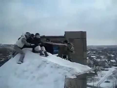 Russian bungee jumping | Just another DAY in RUSSIA - YouTube