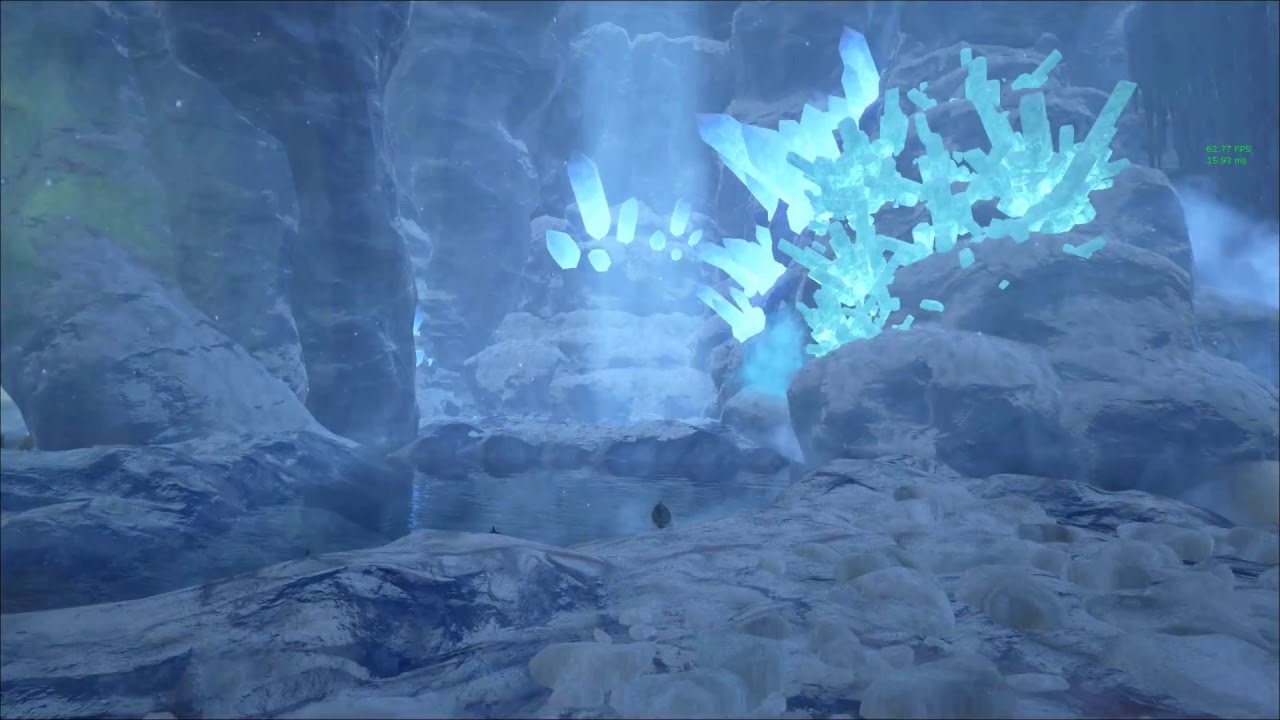 New Ark Survival Evovled Snow Cave - YouTube