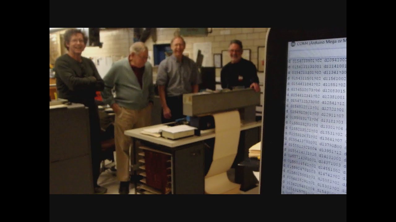 IBM 1311 restoration - YouTube