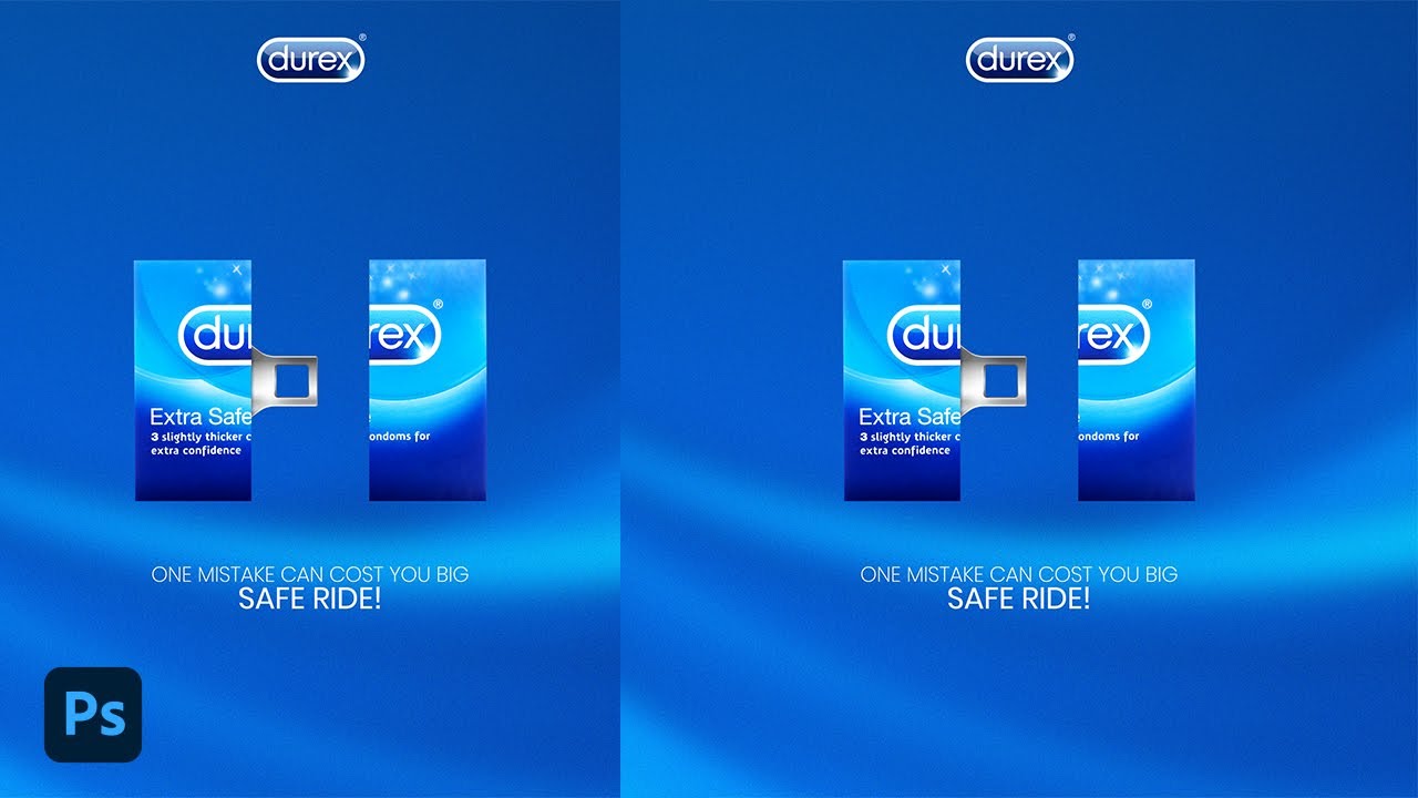 Photo editing | Photoshop Tutorial Durex CONDOMS Banner Design | Bangla ...