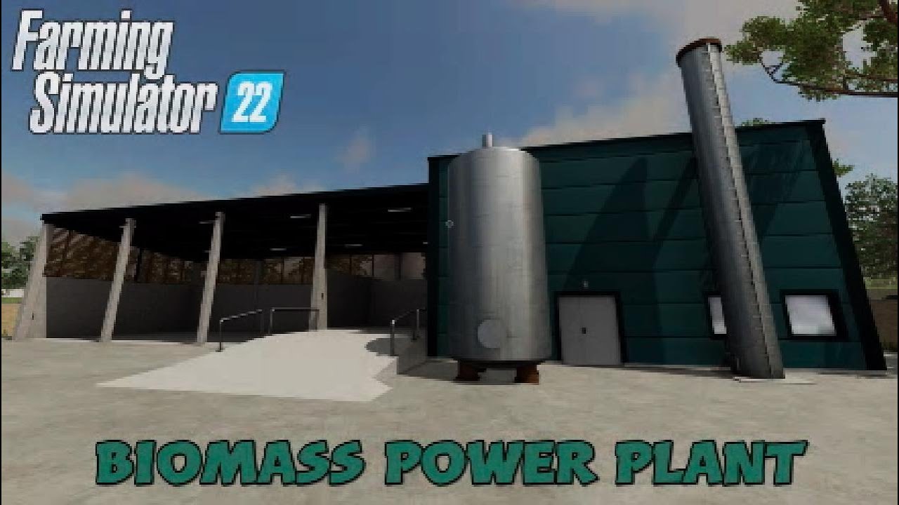 FS22 New Mod (console): Biomass Power Plant | Mods in the spot(light)s ...
