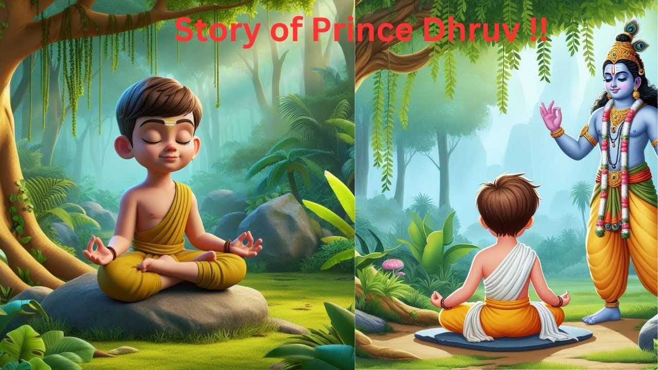 Story of Prince Dhruv #kids #kidsstory #moralstory #prince #dhruv # ...
