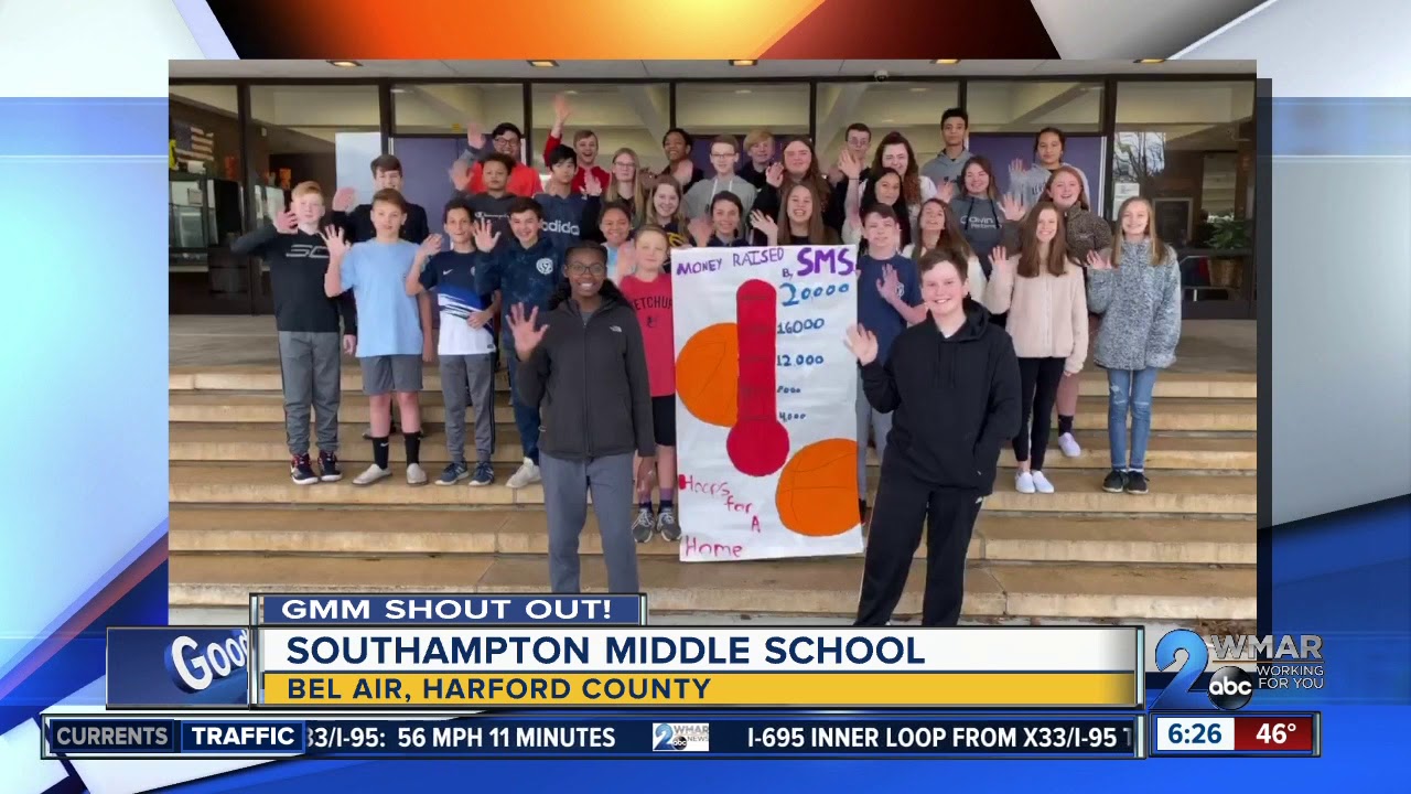 Good morning from Southampton Middle School! - YouTube