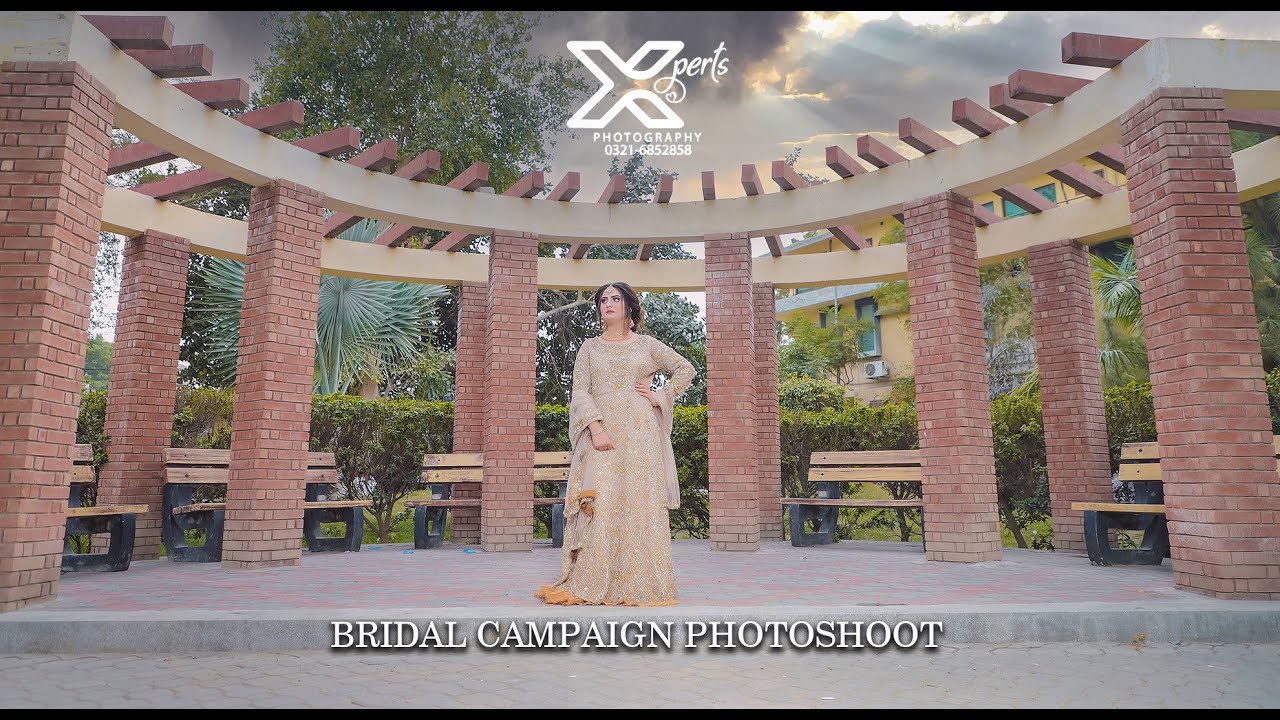 Bridal Campaign Photoshoot Featuring Saba RYK - YouTube