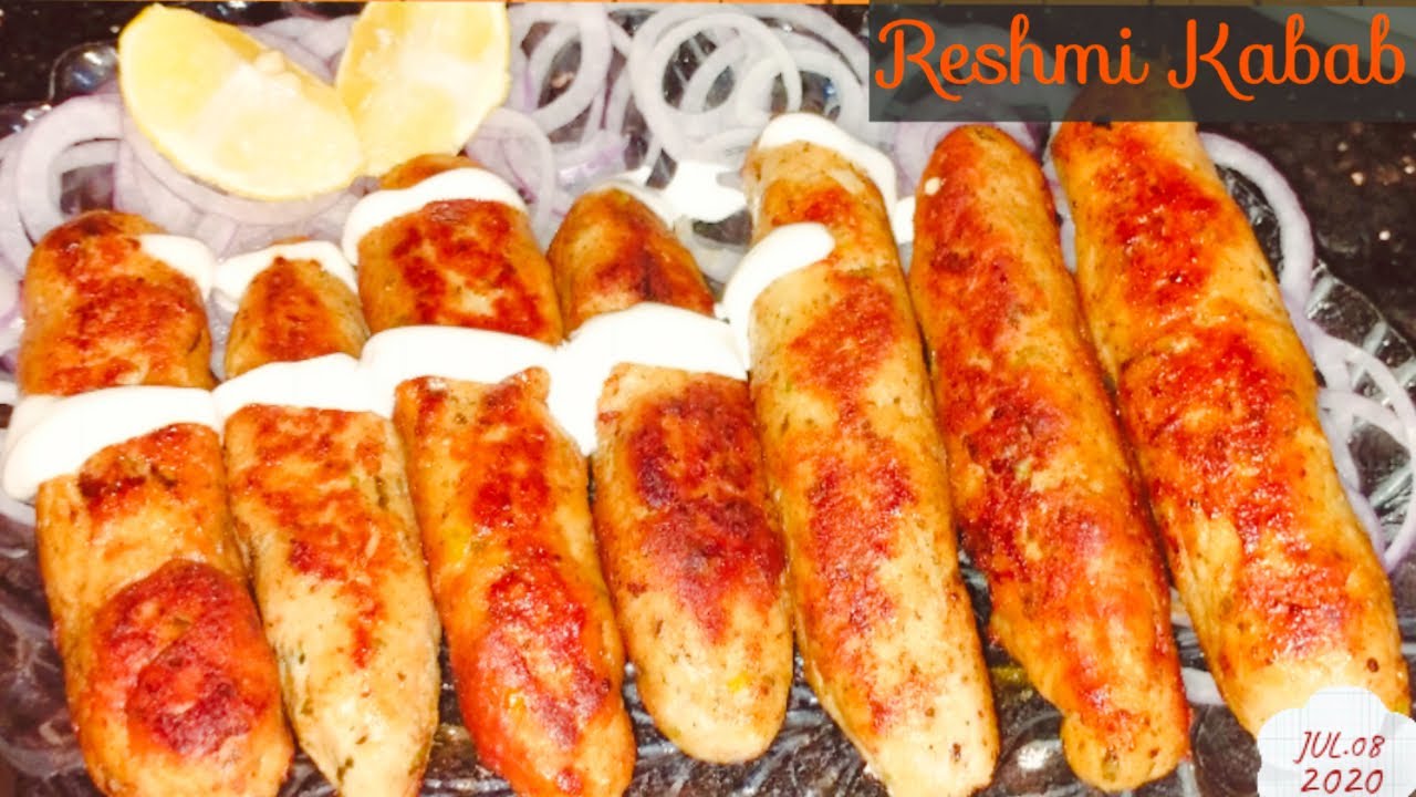 Restaurant Style Reshmi Kabab Recipe. Creamy, Juicy and Delicious ...
