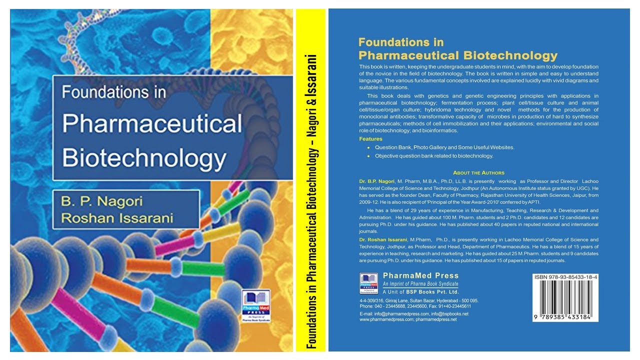FREE Book Giveaway (04) | 2024 | 02 FREE "Foundations in Pharmaceutical ...