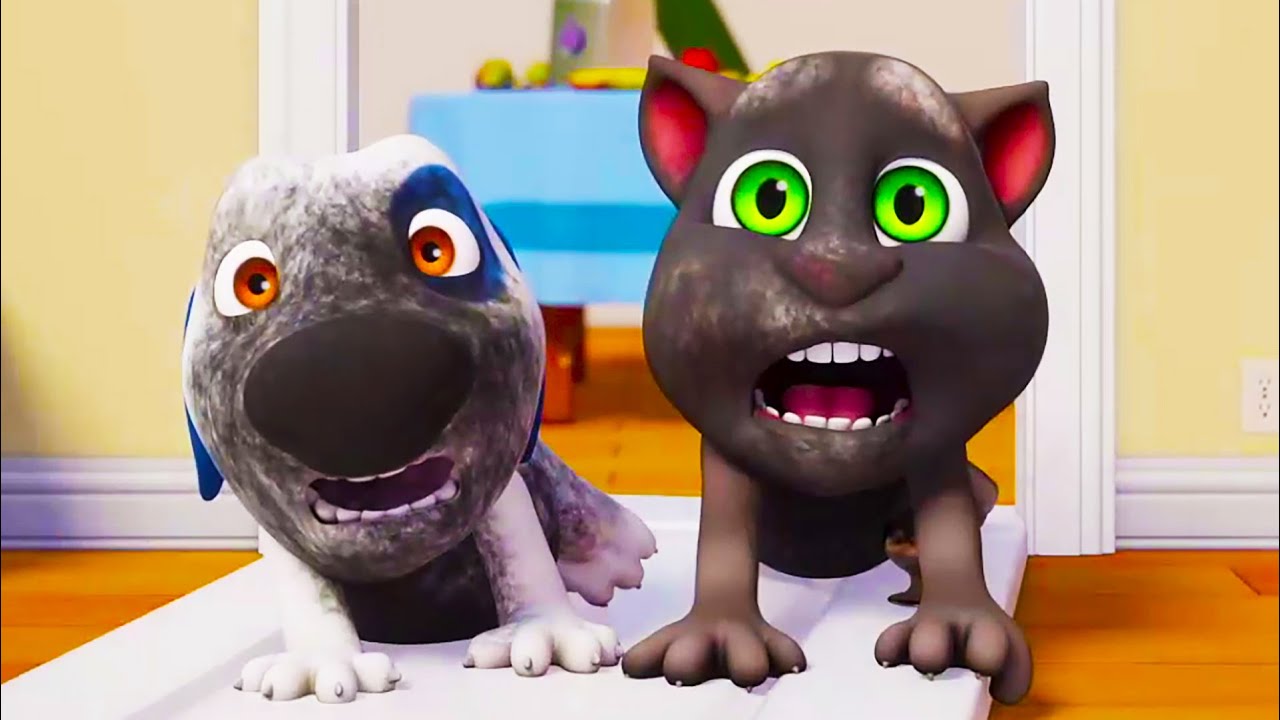Talking Tom 😉 Cookie War 🍰 🔥 クッキー戦争 🐱 Funny episodes collection | Super ...