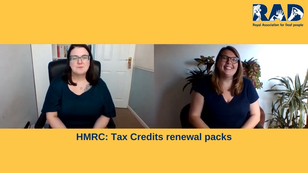 HMRC: Tax Credits renewal packs - YouTube