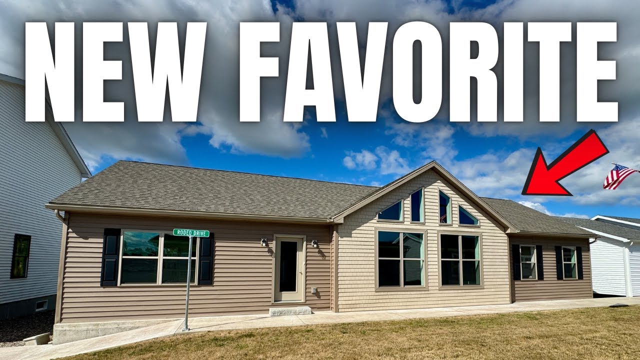 YES, I officially have a NEW FAVORITE modular home! This one ROCKS ...