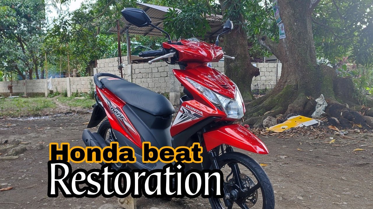 Restoration of A honda beat 2016 model PART 1 - YouTube