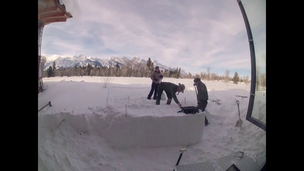 Constructing Snow Desk - 2016 - YouTube