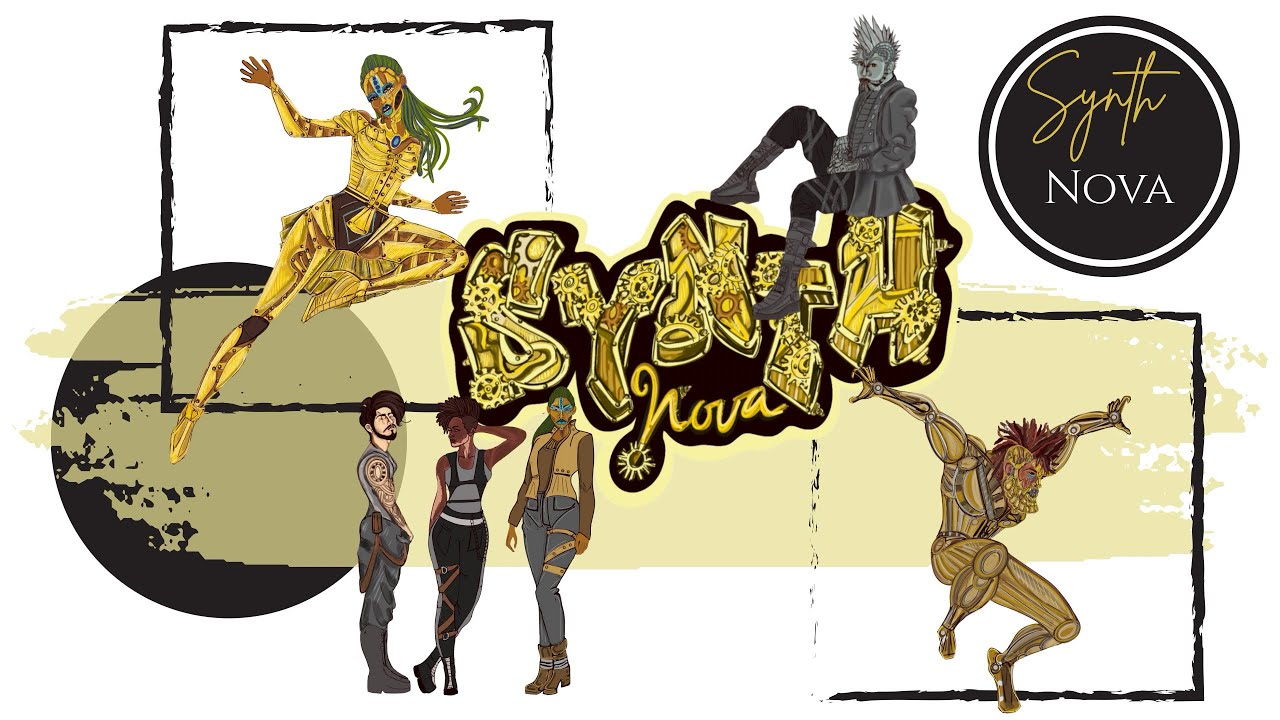 Procreate Character Development | Synth Nova & Melodie (Comical Style) - YouTube