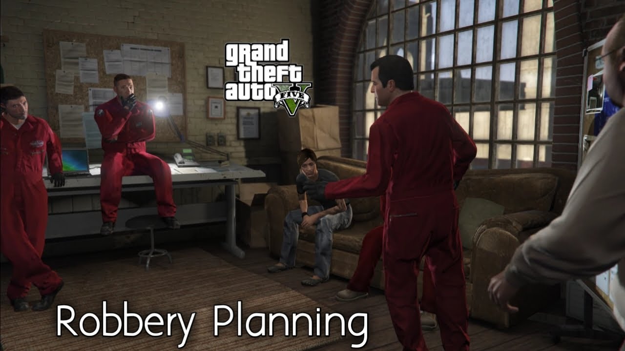 GTA 5 Robbery: Strategy and Execution | Mission - YouTube