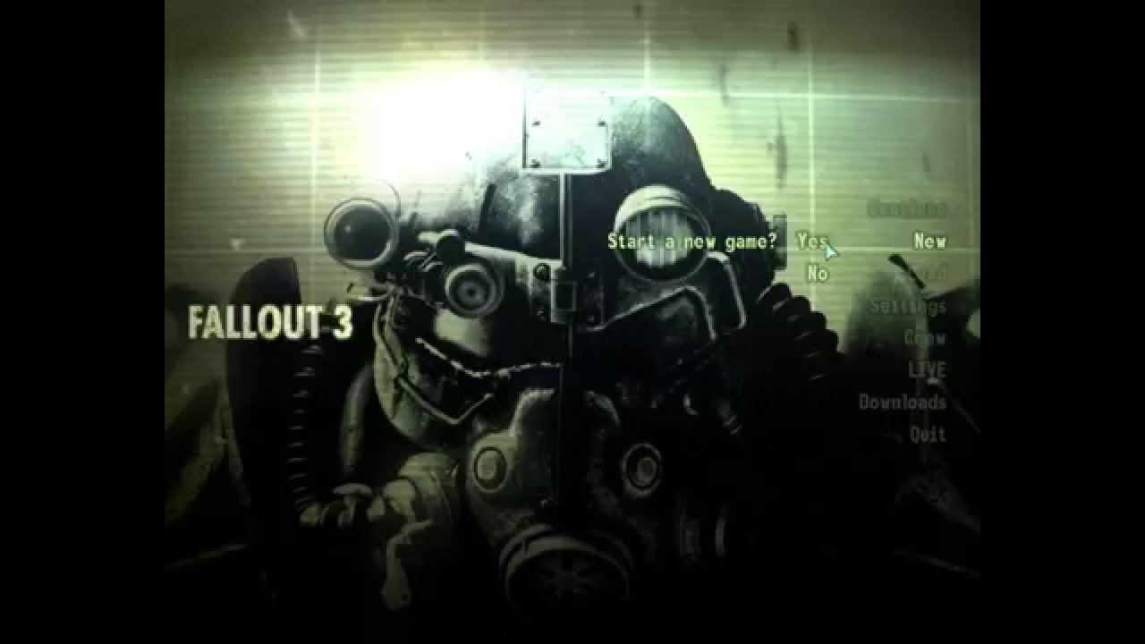 10 Min. of fallout 3 on a low specs PC - YouTube