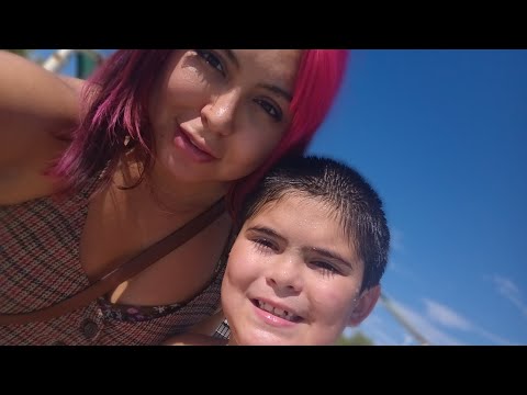 Mason McCurley with his mom lol on revive foto app