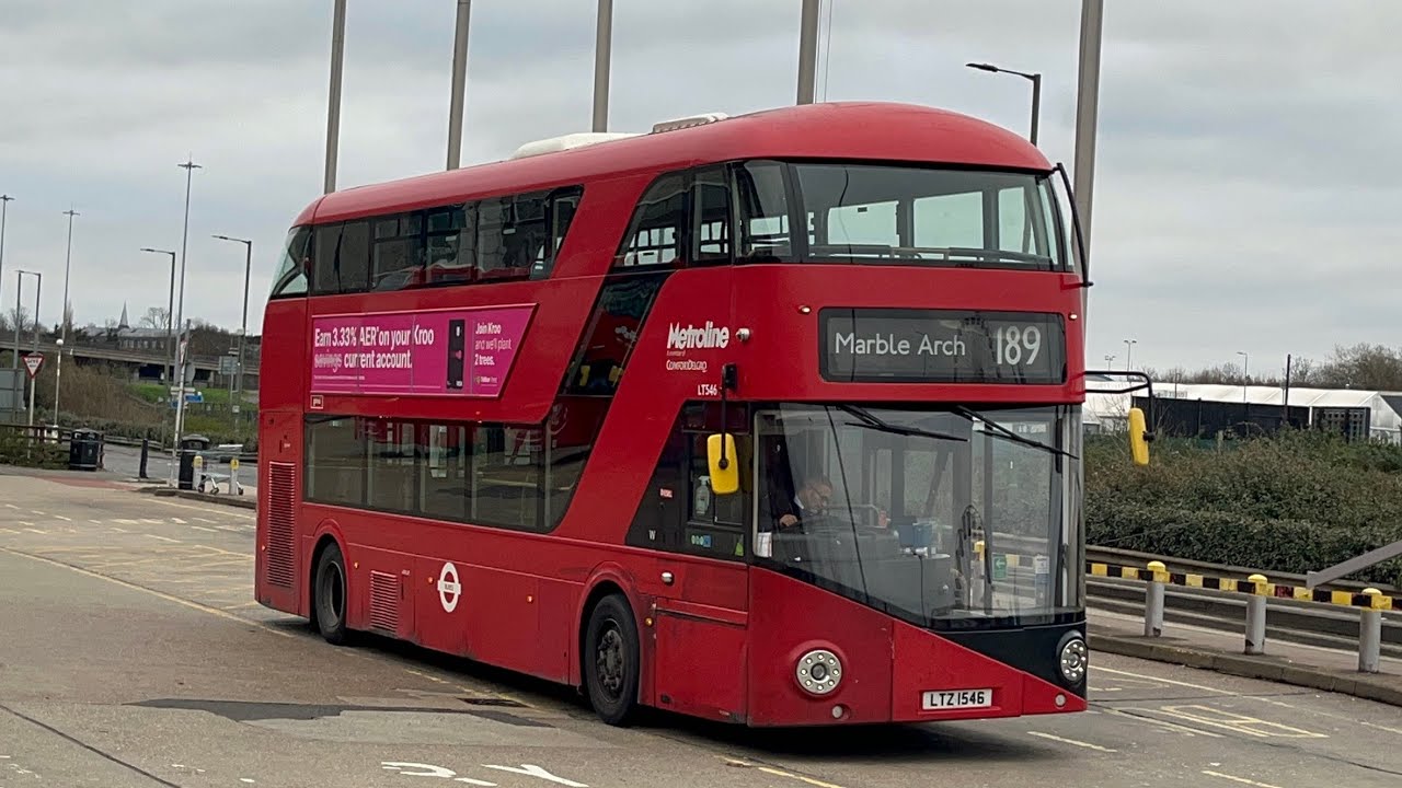 FRV. Metroline Route 189 Marble Arch - Brent Cross Shopping Centre. New ...