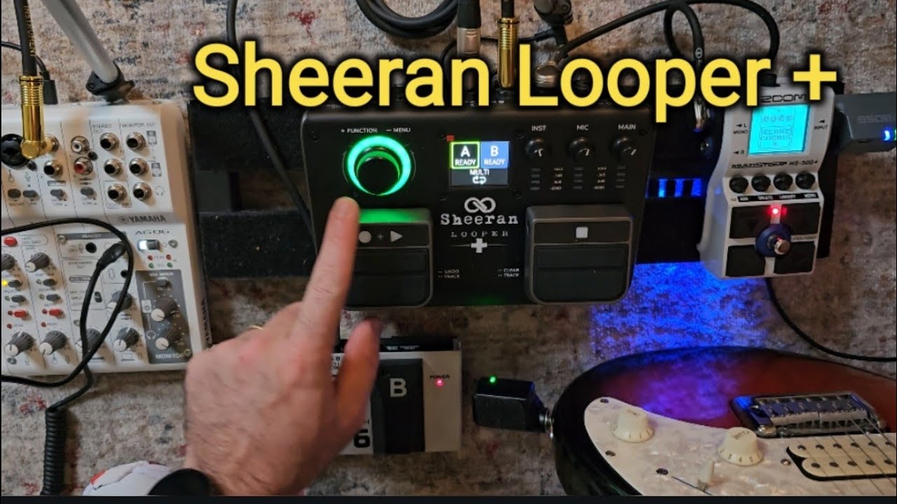 Ed Sheeran Looper + | Overview & Demo | This is how it sounds like ...