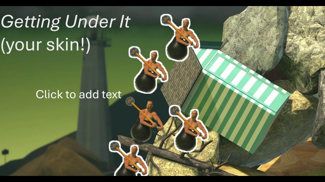 getting under your skin! fav game ever!!! getting over it - YouTube