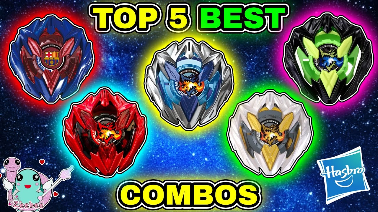 Top 5 BEST Buster Dran Combos | Beyblade X Hasbro Meta - YouTube