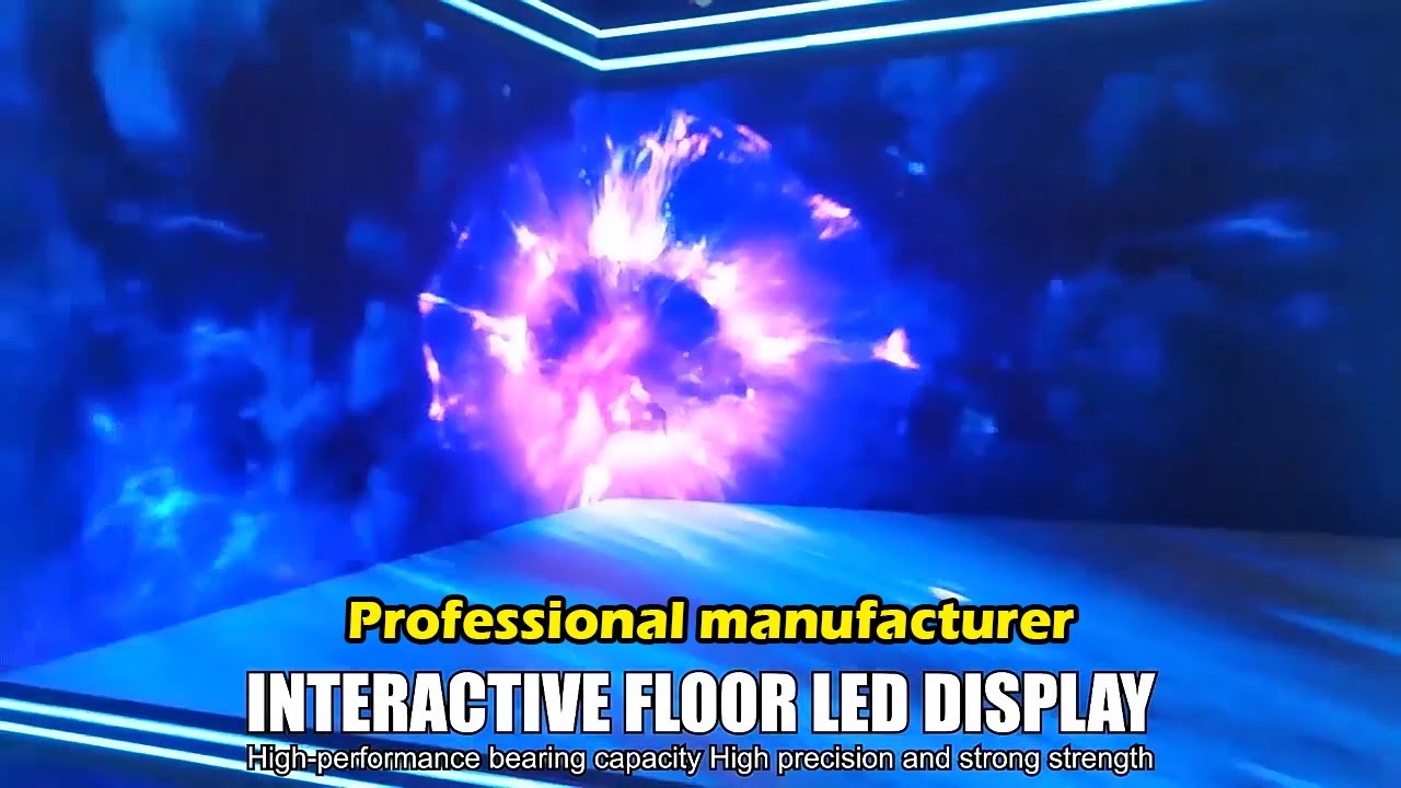 Floor dancing led display panels interactive dance led video floor ...