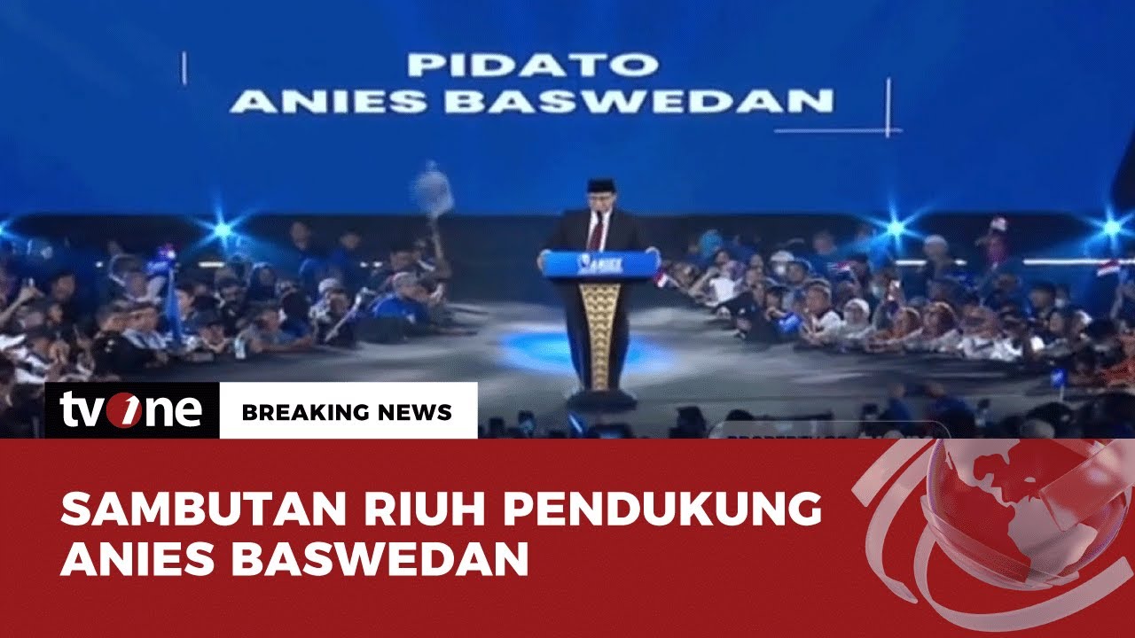 Momen Sambutan Anies Baswedan Pada Seluruh Relawan Dari Tanah Air