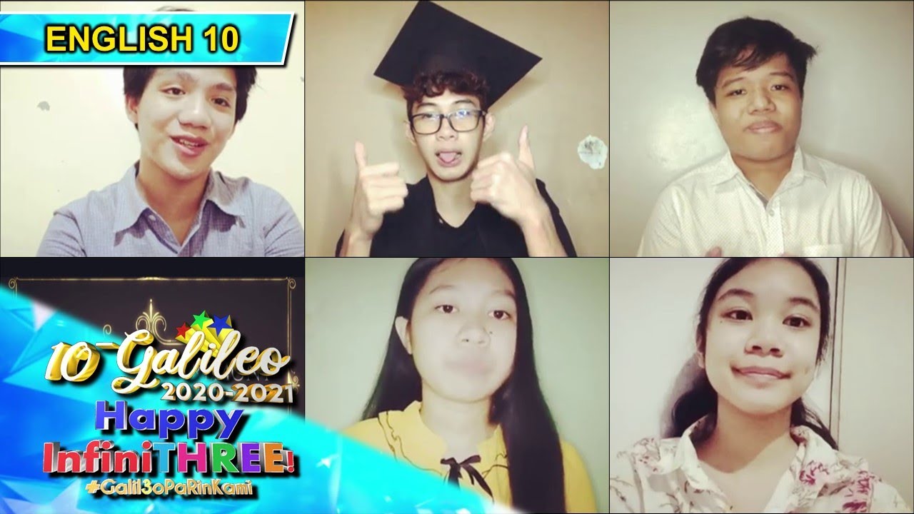 10-Galileo | Outbreakers: Graduation Speech (English 10) - YouTube