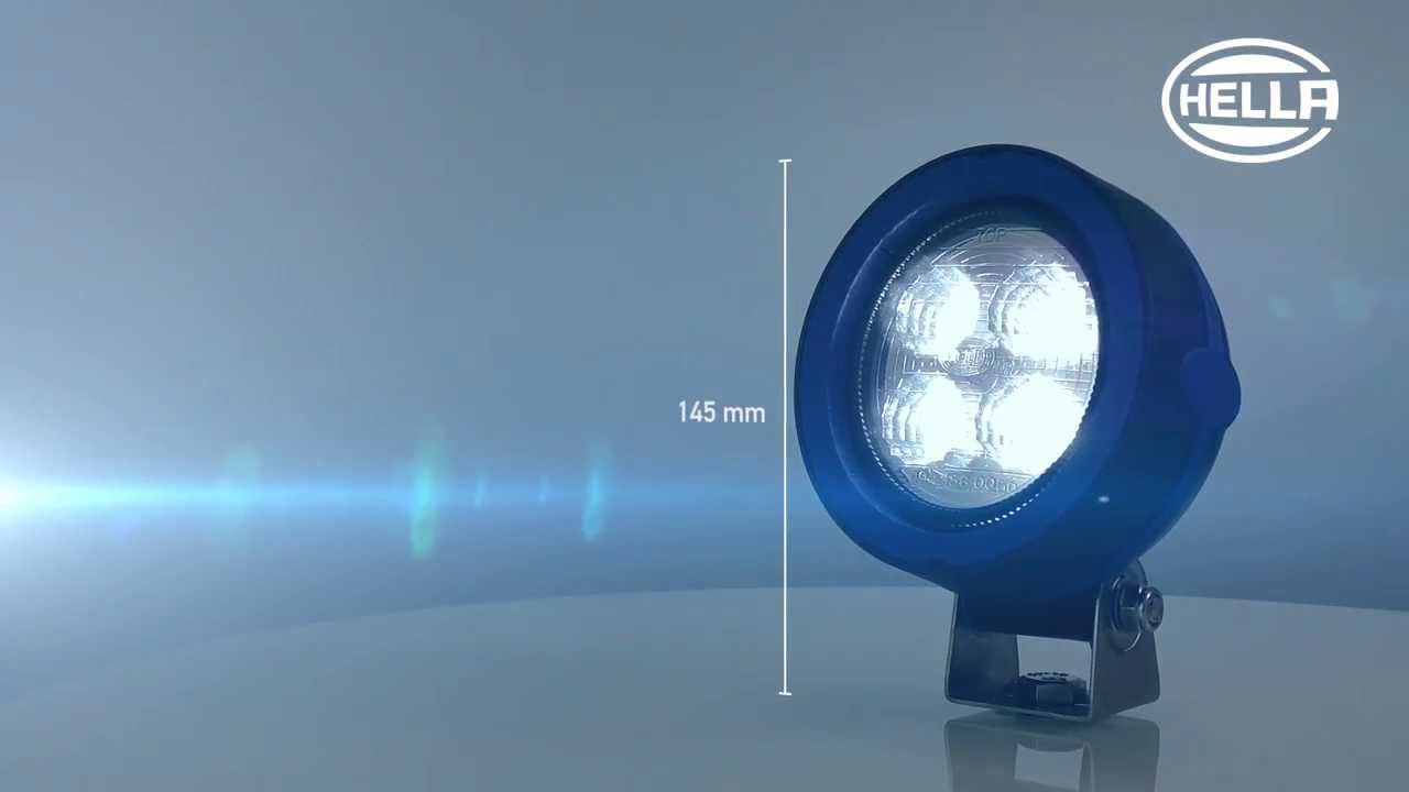 HELLA worklights - Mega Beam LED - YouTube