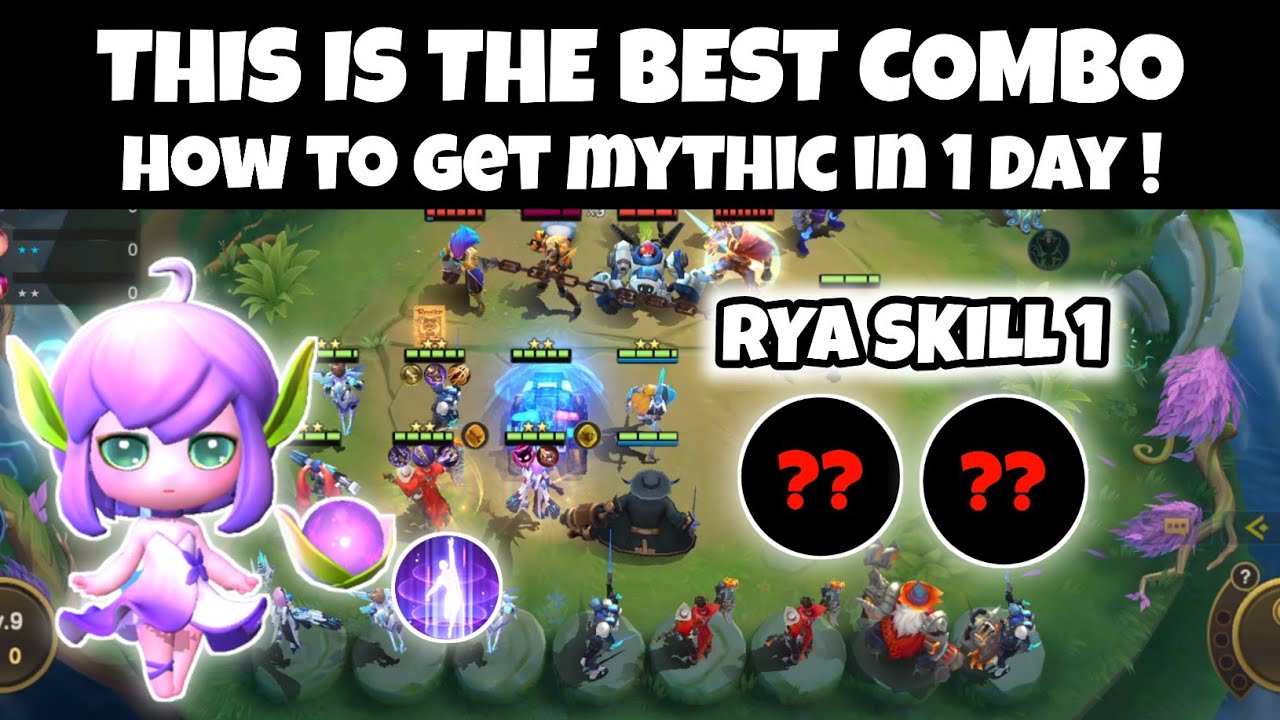 How to Play Rya Skill 1 in New Update Magic Chess - YouTube