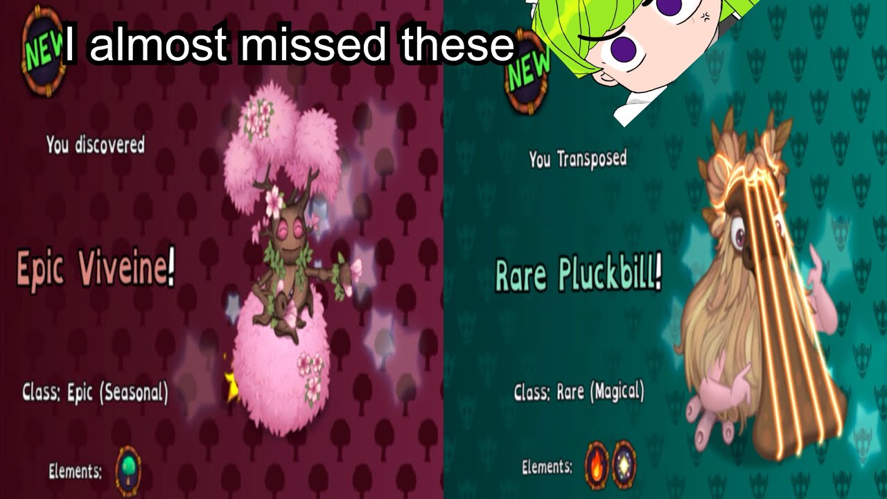 My Singing Monsters - Magical Nexus Collection completed + Epic Viveine ...